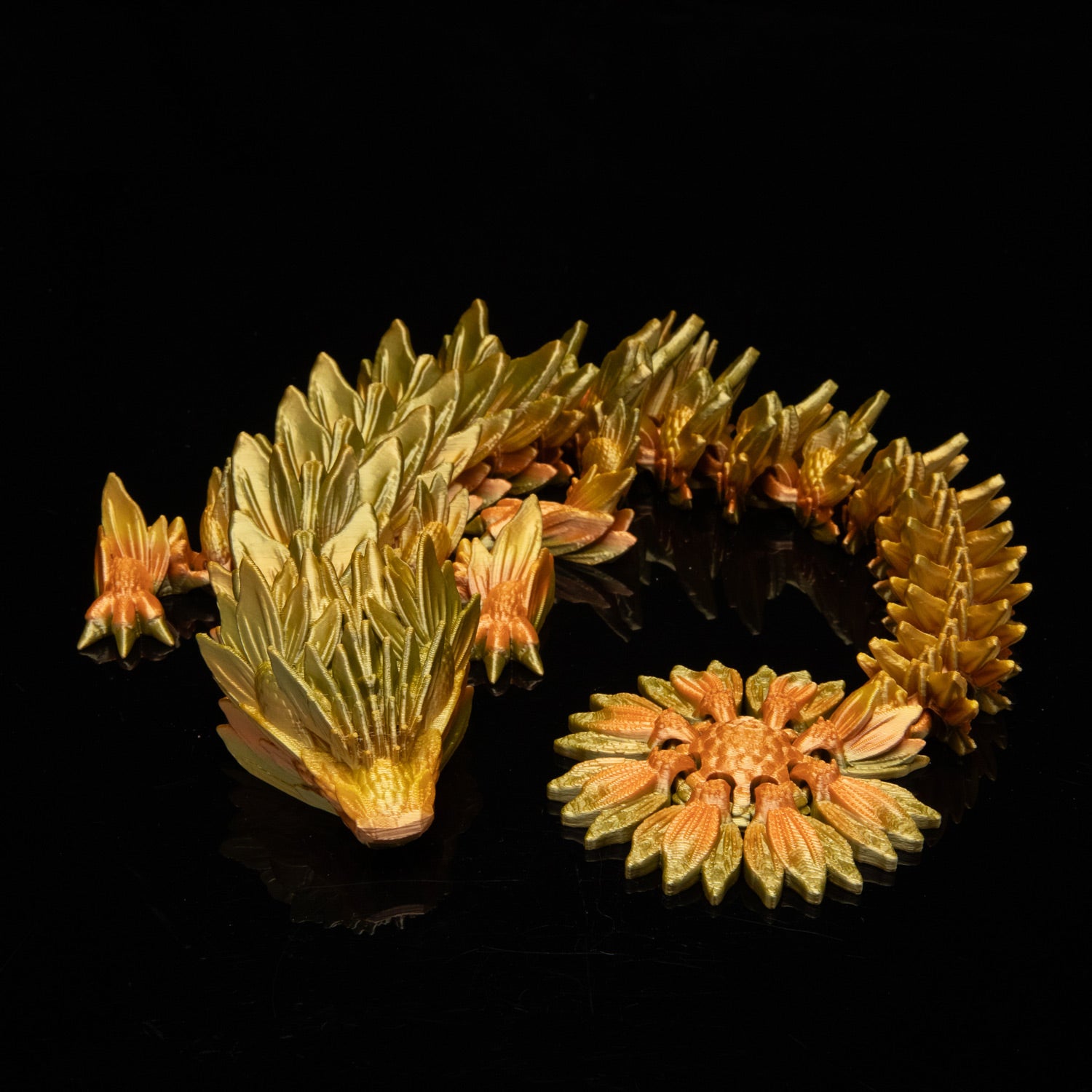 Sunflower Dragon - No Wings | The Filament Farm